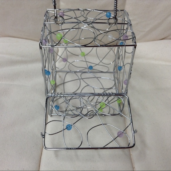 Bags | Colorful Steel Wire Bead Decoration Purse | Poshmark